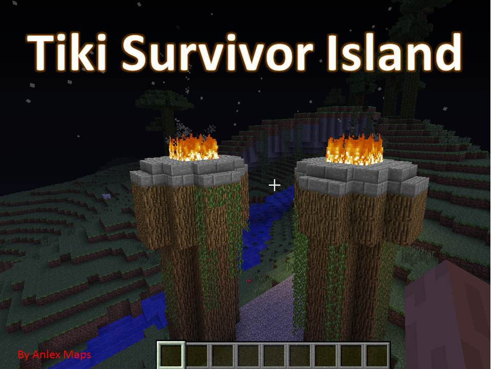Tiki Island [Custom Terrain][Cinematic] Minecraft Map