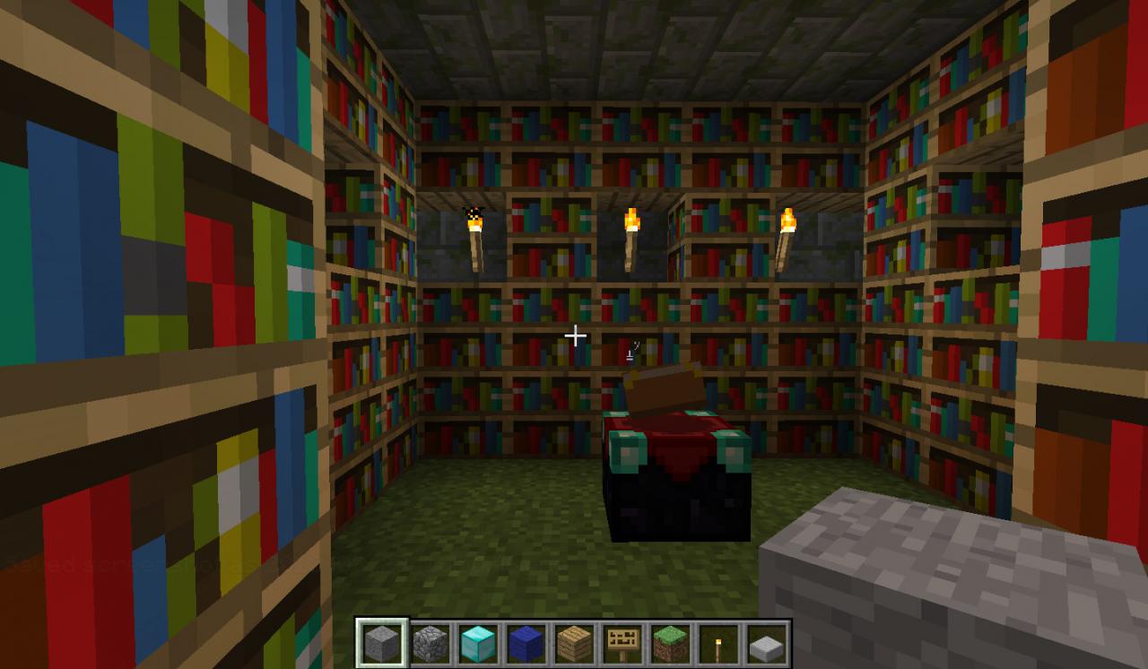 man made huge npc village Minecraft Map