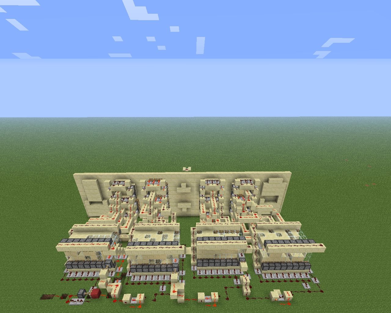 Relógio Digital (digital clock) Minecraft Map