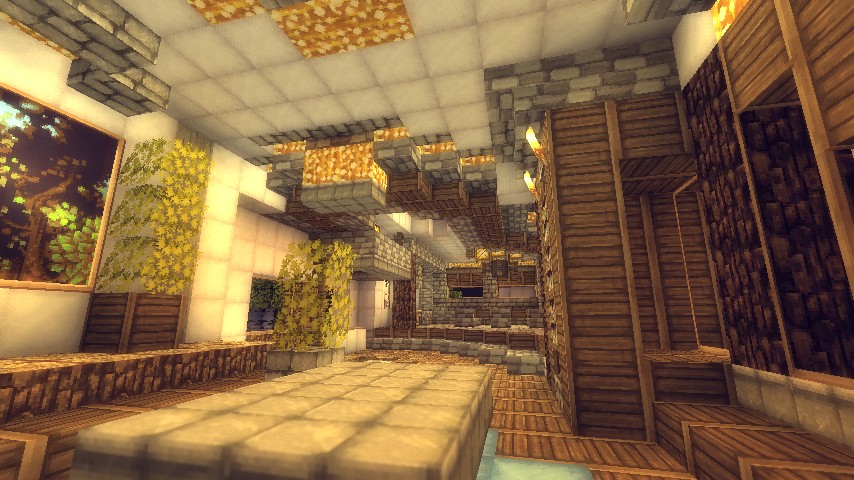 The 6 season Modern house(Updated) Minecraft Map