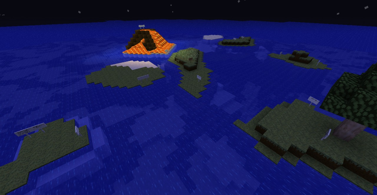 Survival Islands(Can you survive?) Minecraft Map