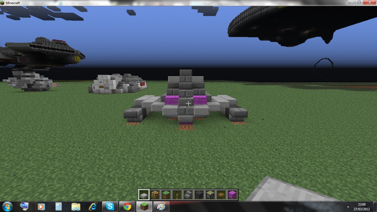 Star Trek Jem'hader/dominion single fighter (zeppelin mod compatible ...