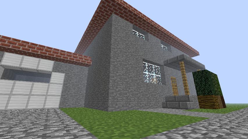 A scale model of my Real Life Home Minecraft Map