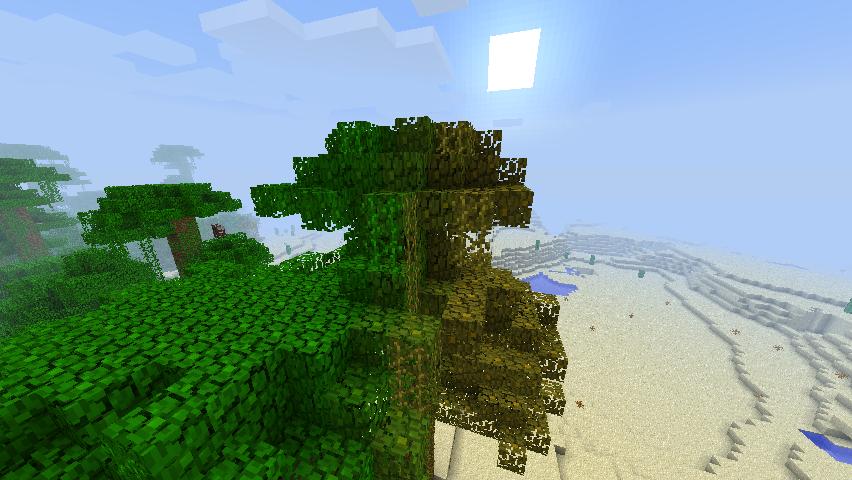 Jungle / Sand Biome Combined! Minecraft Map
