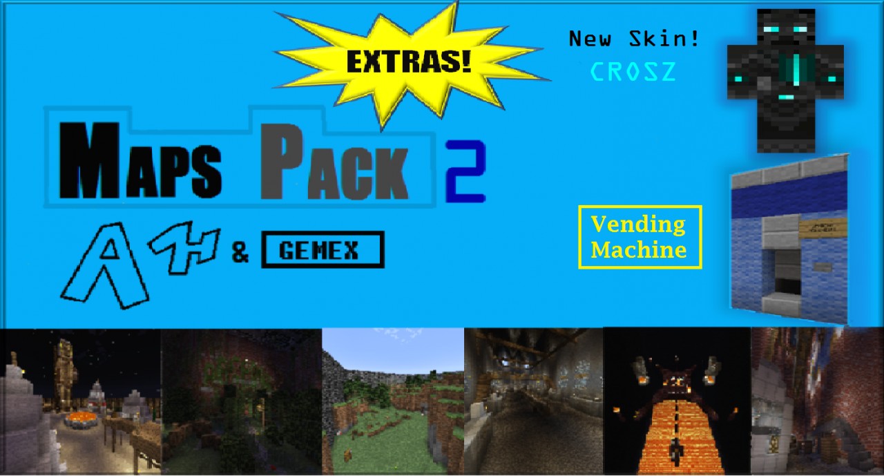 MINECRAFT:Maps Pack - 2 Minecraft Map