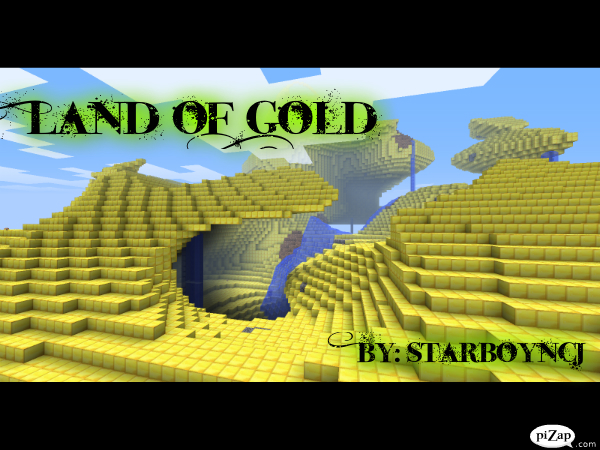 Land Of Gold Minecraft Map