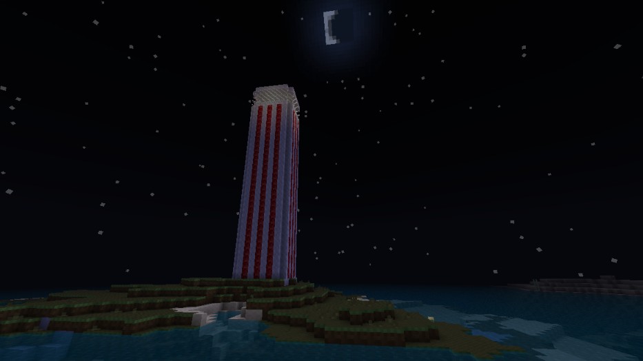 Red Stone Light House Minecraft Map
