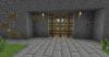 House With wall and working 3x3 gate. Minecraft Map