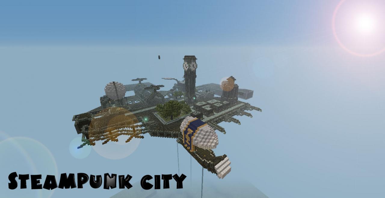 The Steam-punk City (COMING SOON) Minecraft Map