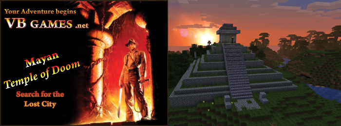 The Mayan Adventure Experience Minecraft Map