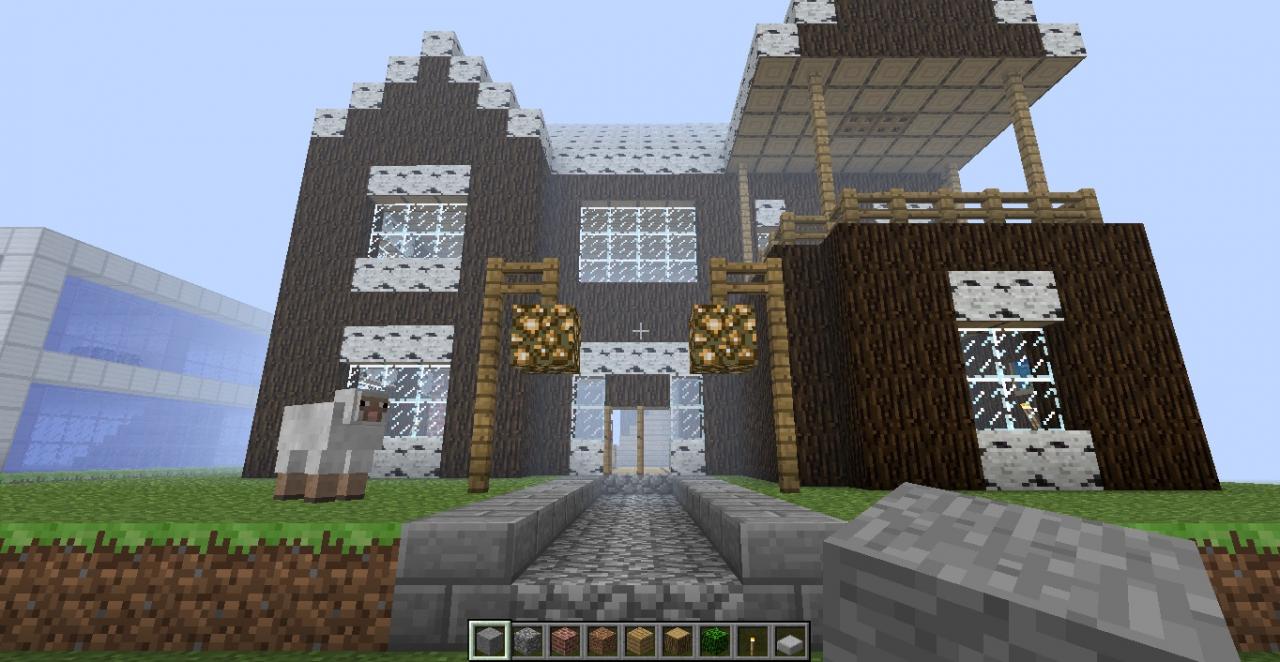 Rustic/Cabin Style House Minecraft Map