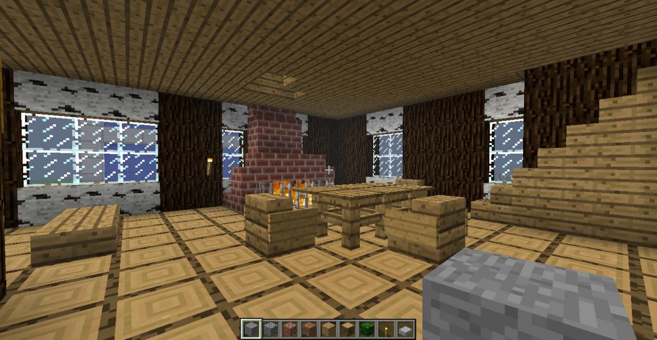 Rustic/Cabin Style House Minecraft Map