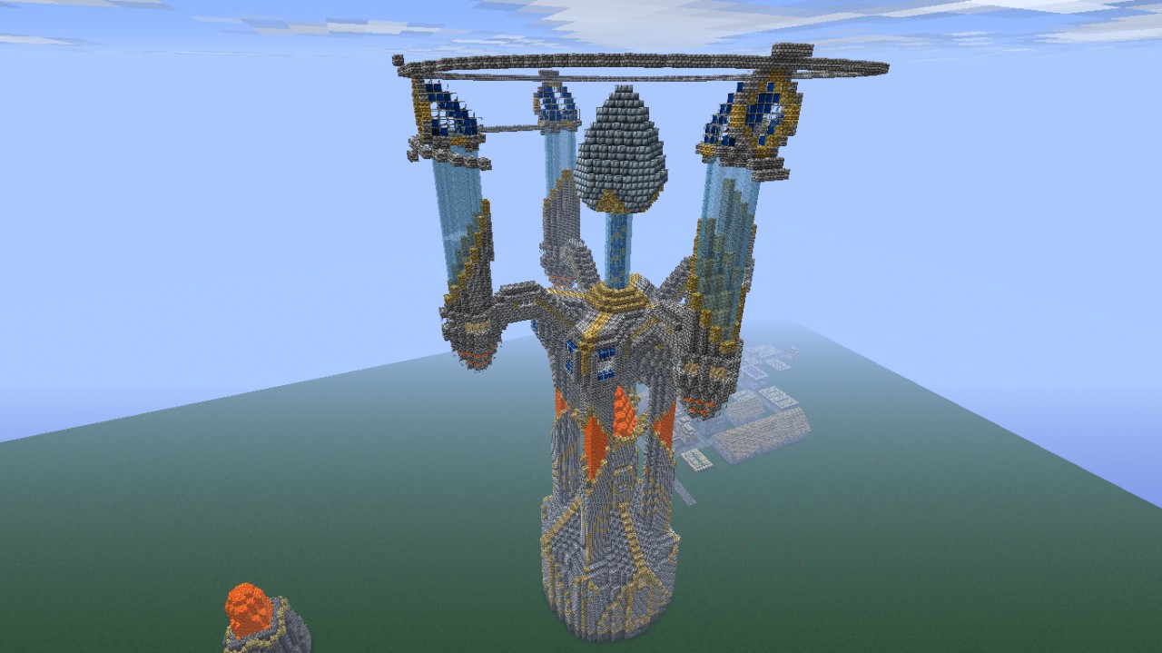 DarkEternity's Sky Tower Minecraft Map