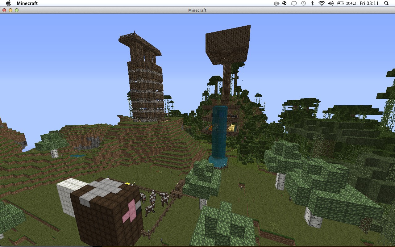Epic TreeHouse Minecraft Map