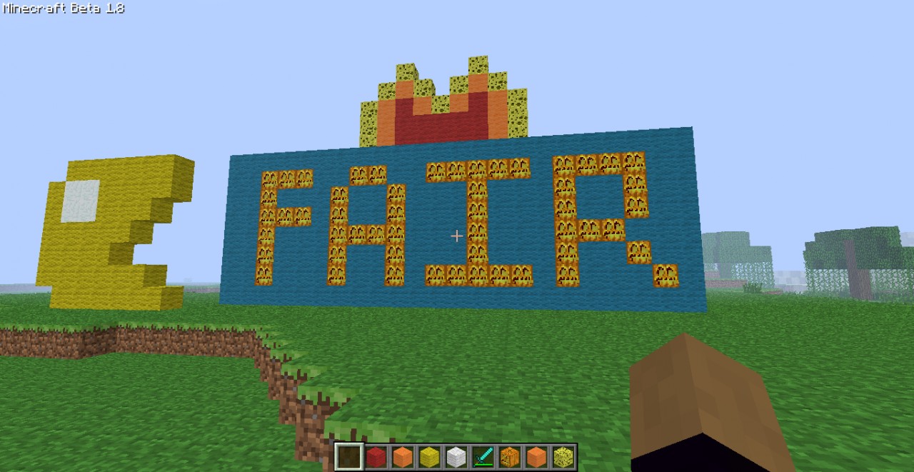 Basic House and Monkey D. Luffy from One Piece Minecraft Project