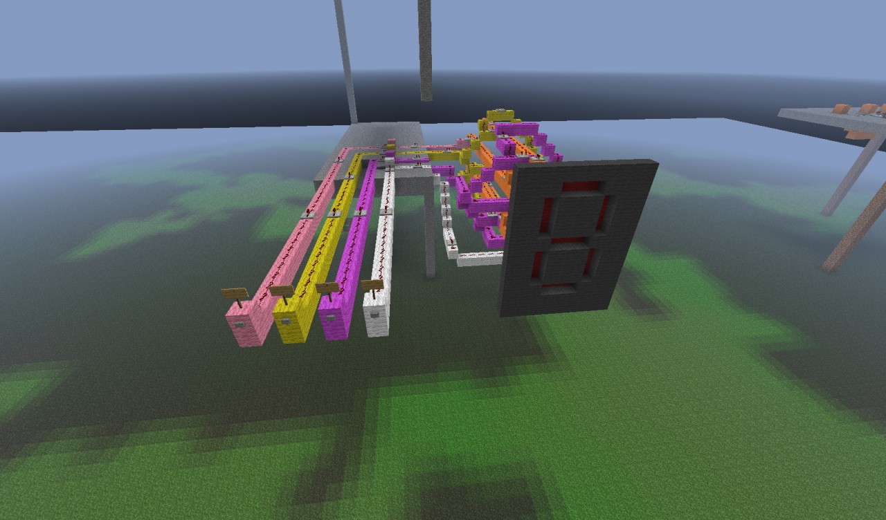 Redstone - Digital Display Minecraft Map