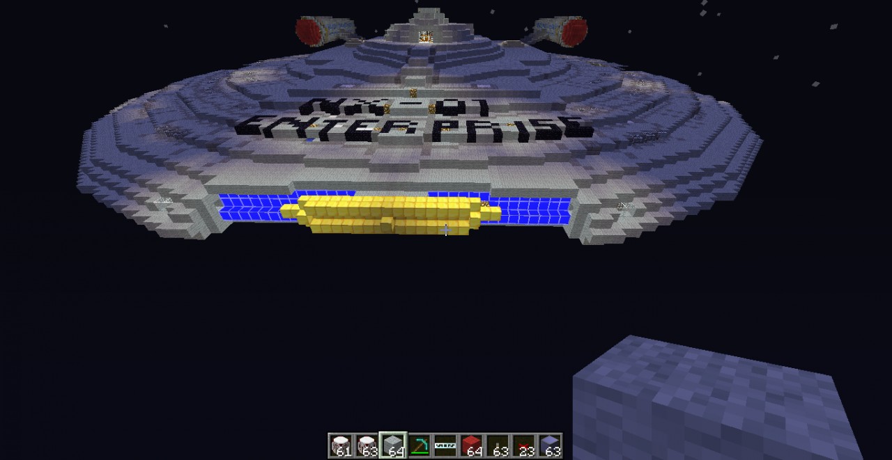 enterprise NX-01 Minecraft Map