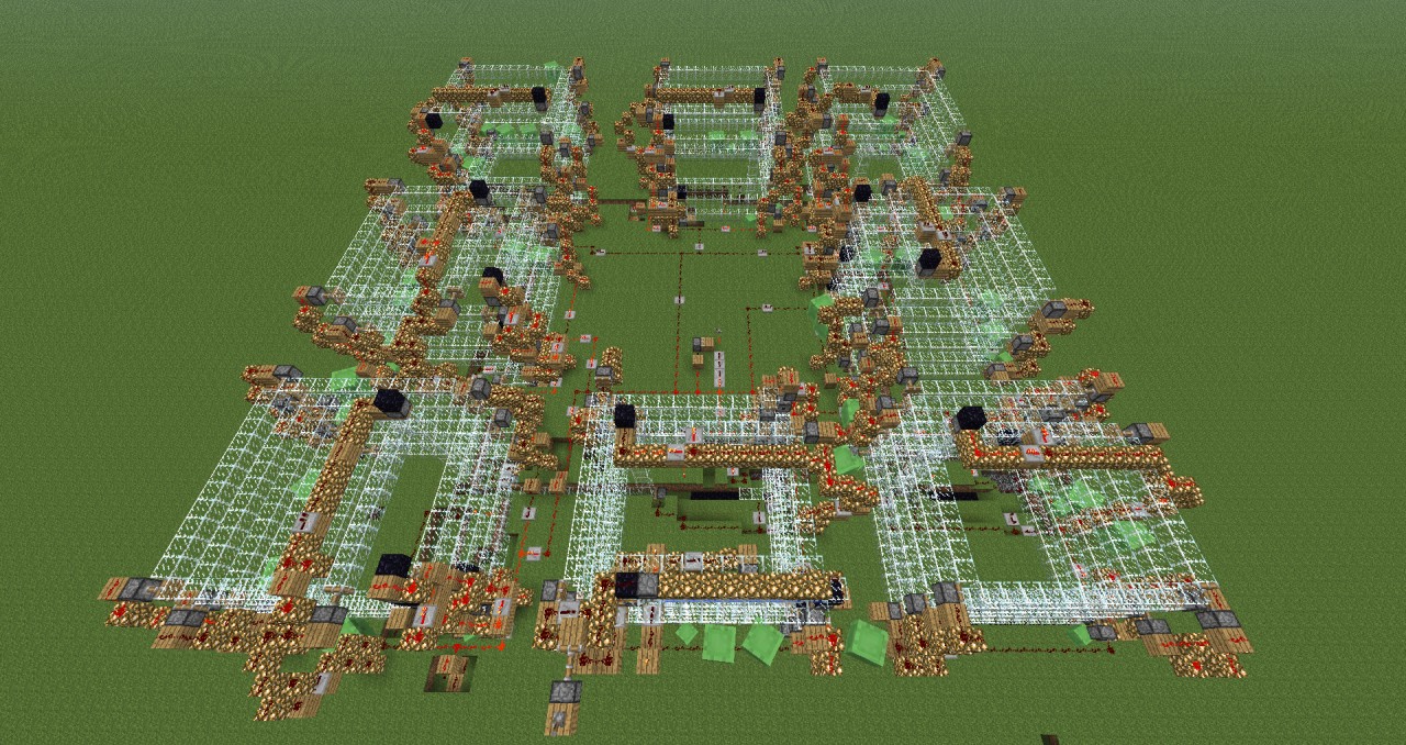 2.4 kilobits of Permanent Memory Storage Minecraft Map