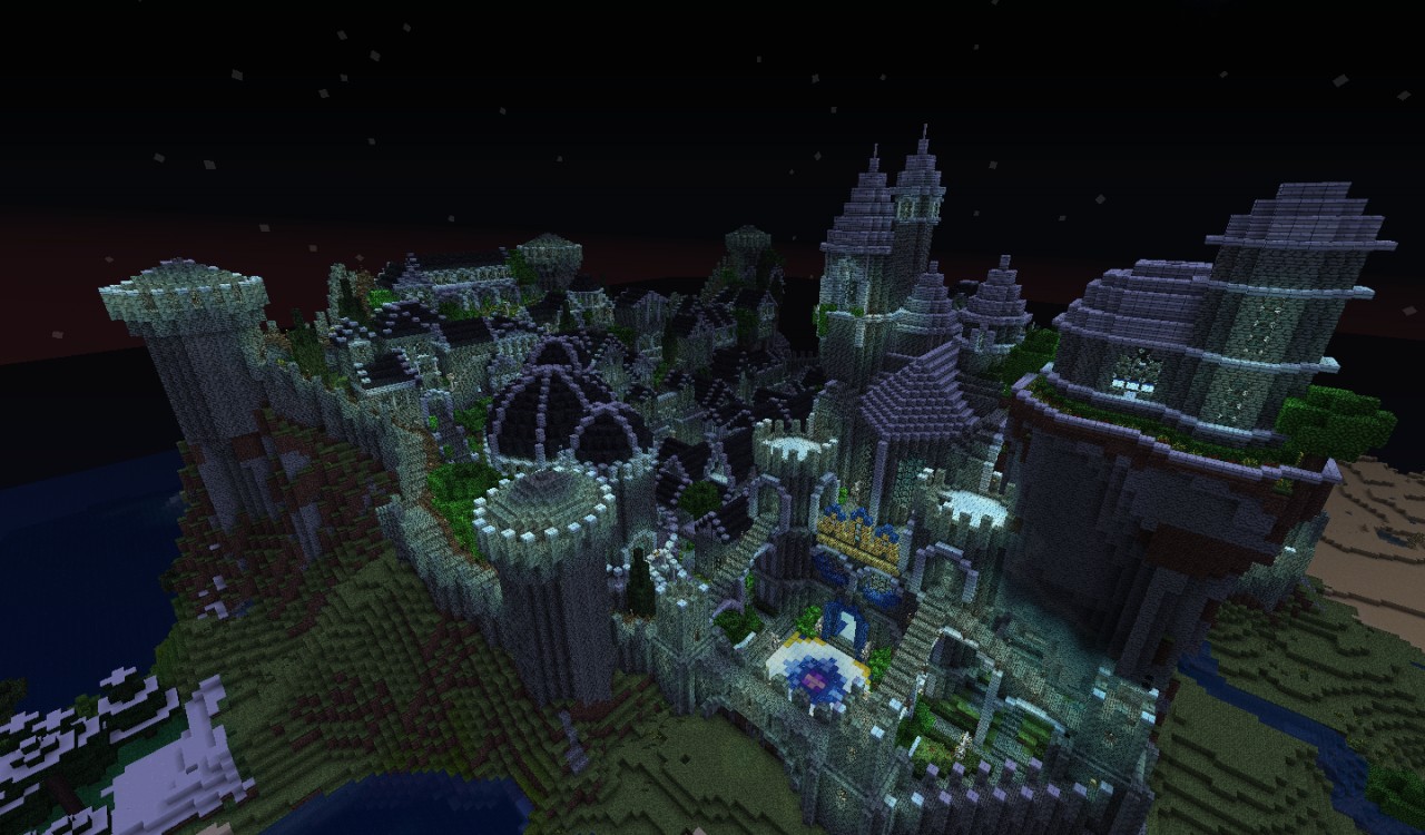 Eredhion (part of the fantasy map) Minecraft Map