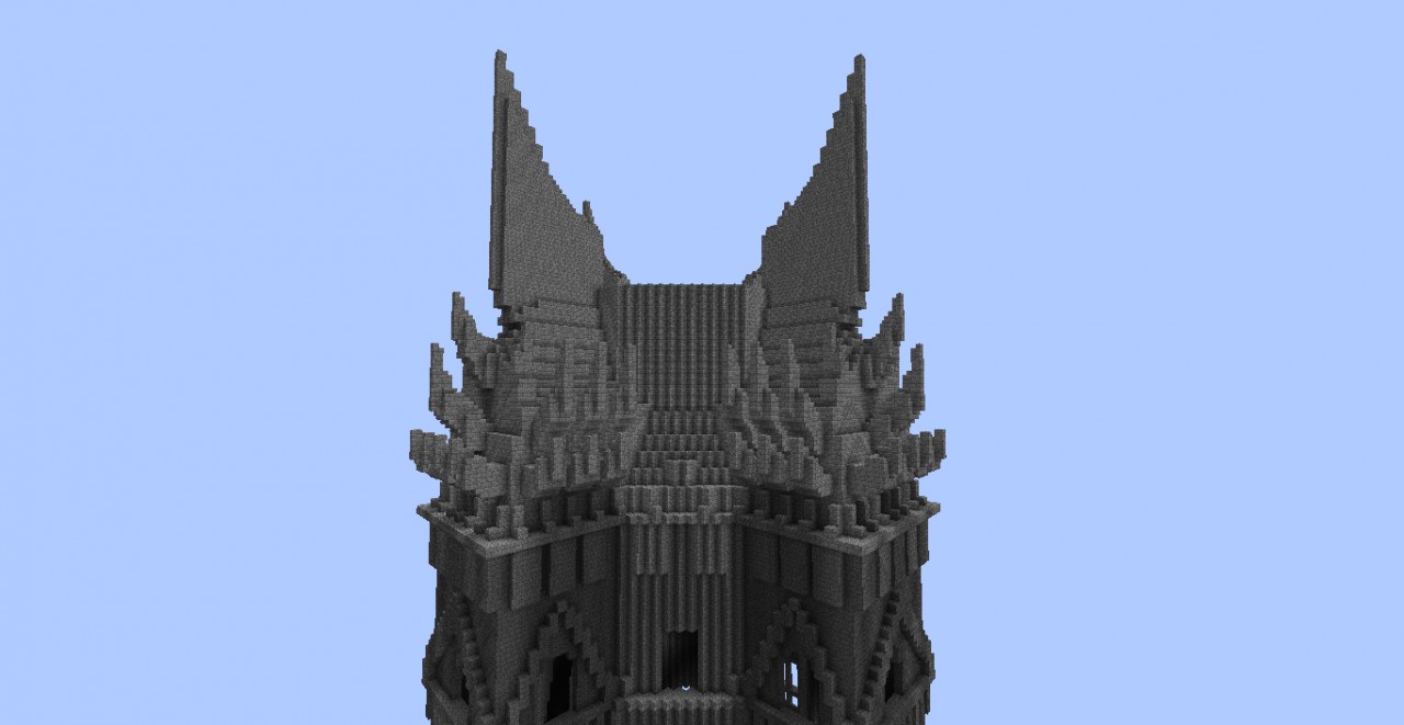 Orthanc, Saruman's Tower Minecraft Map