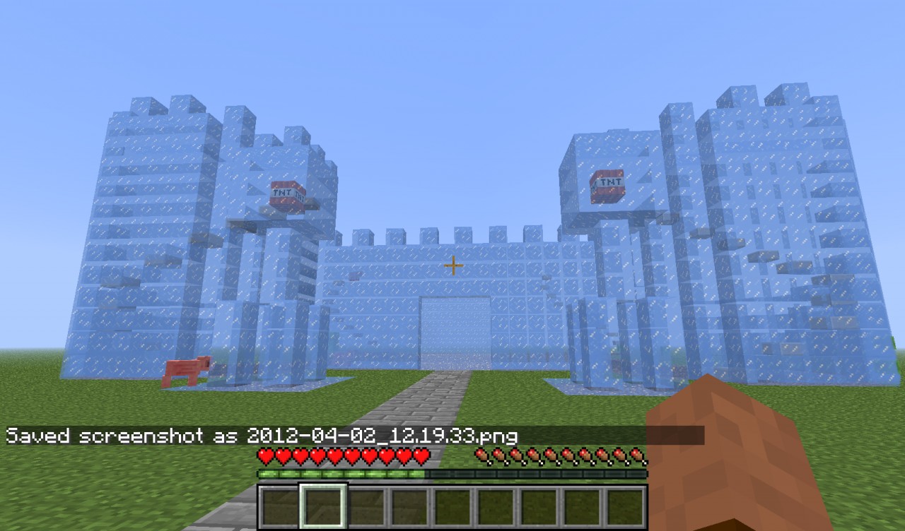 Challenge of the ice castle Minecraft Map