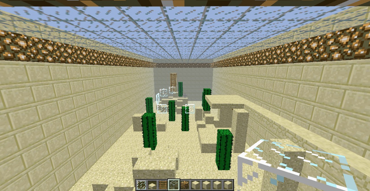 Sandstone Mob Arena Minecraft Map