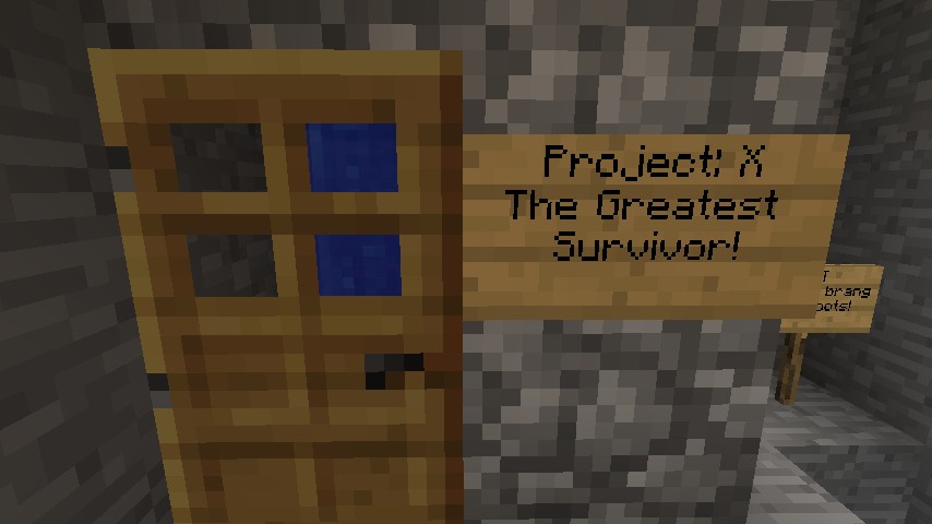 Project X! Looke' Here, Download! Minecraft Map