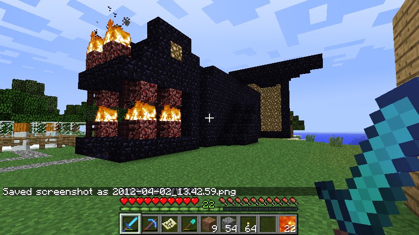 OBSIDIAN DRAGON!!!!! Minecraft Map