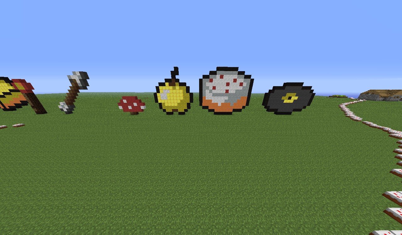 Pixel Art *Fixed* Minecraft Map