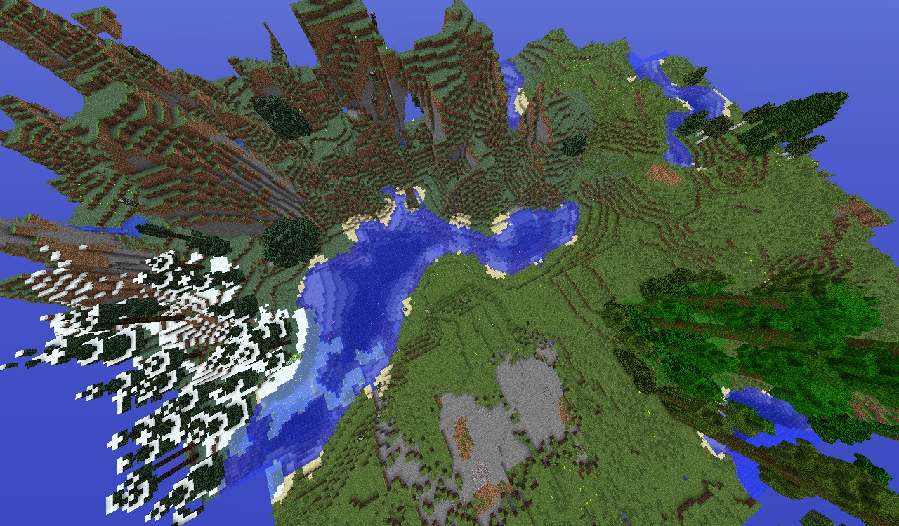 Epic Biome Seed Minecraft Map