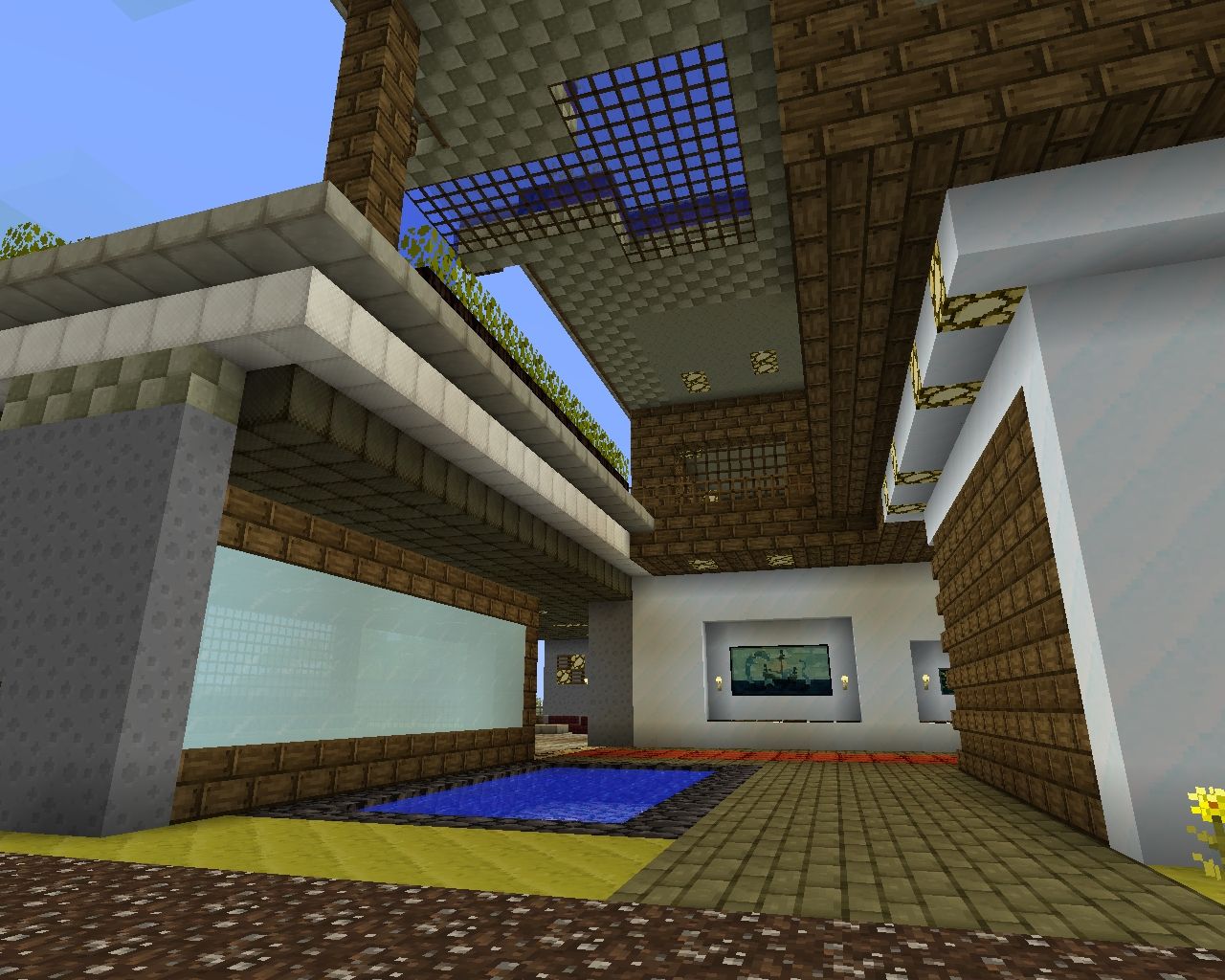 Lemon Town Manor (Meera House) Minecraft Map