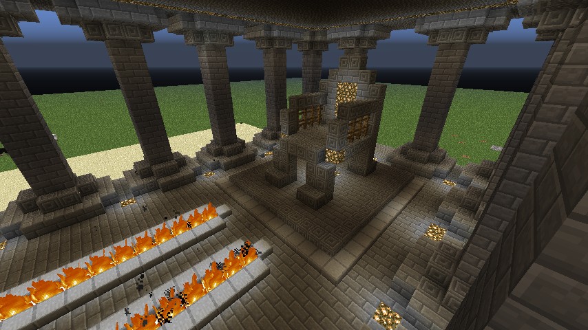 Temple To The throne Of Zeus Minecraft Map