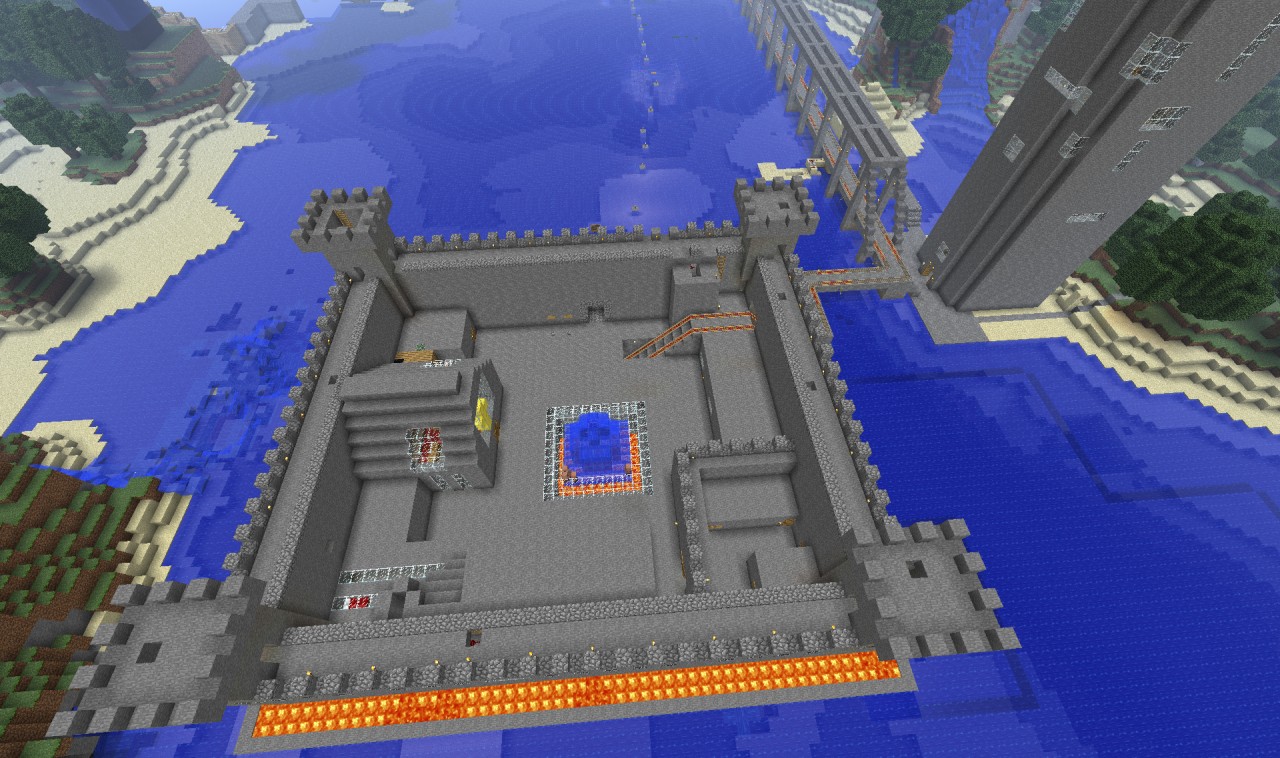 Complex castle Minecraft Map
