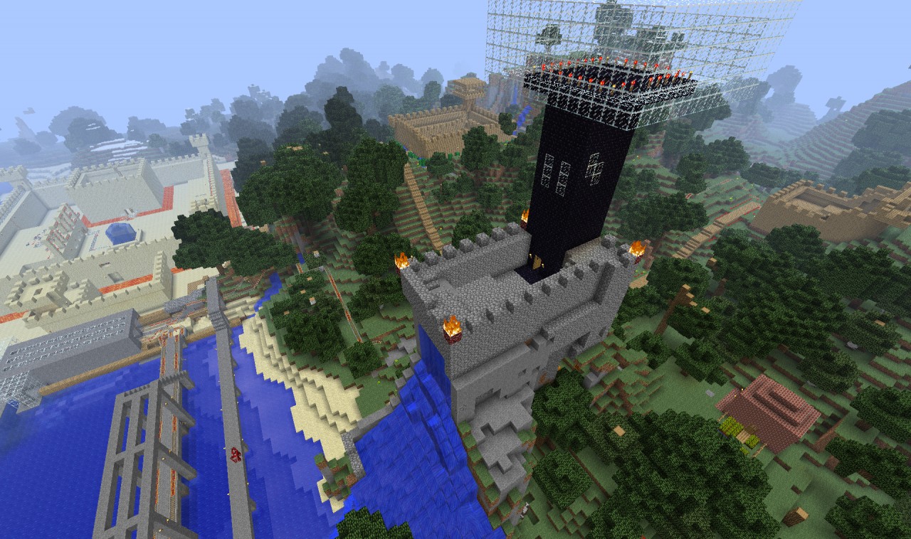 Complex castle Minecraft Map