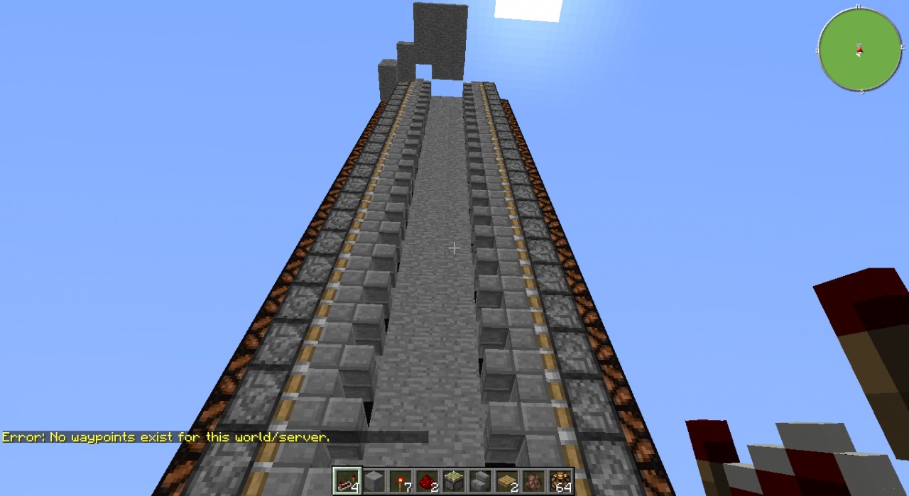 Zipper Elevator Minecraft Map