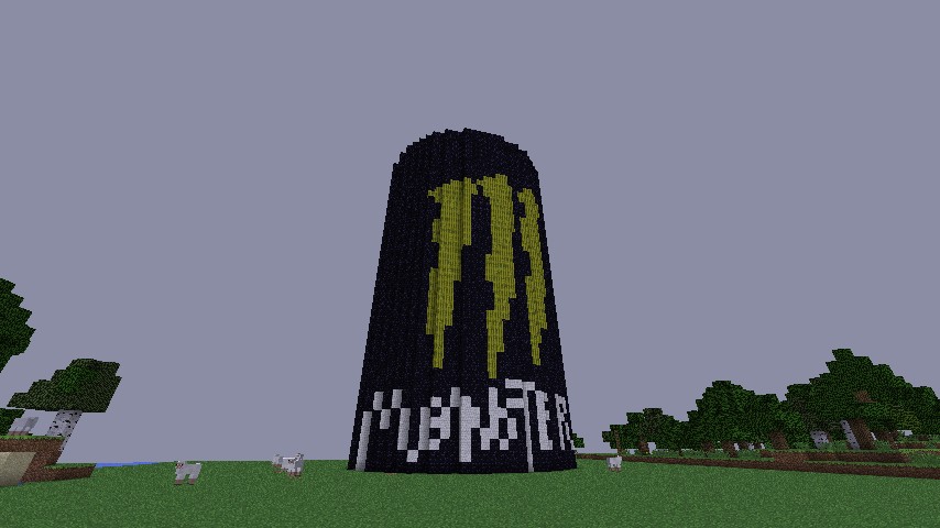 Monster Energy Minecraft Map