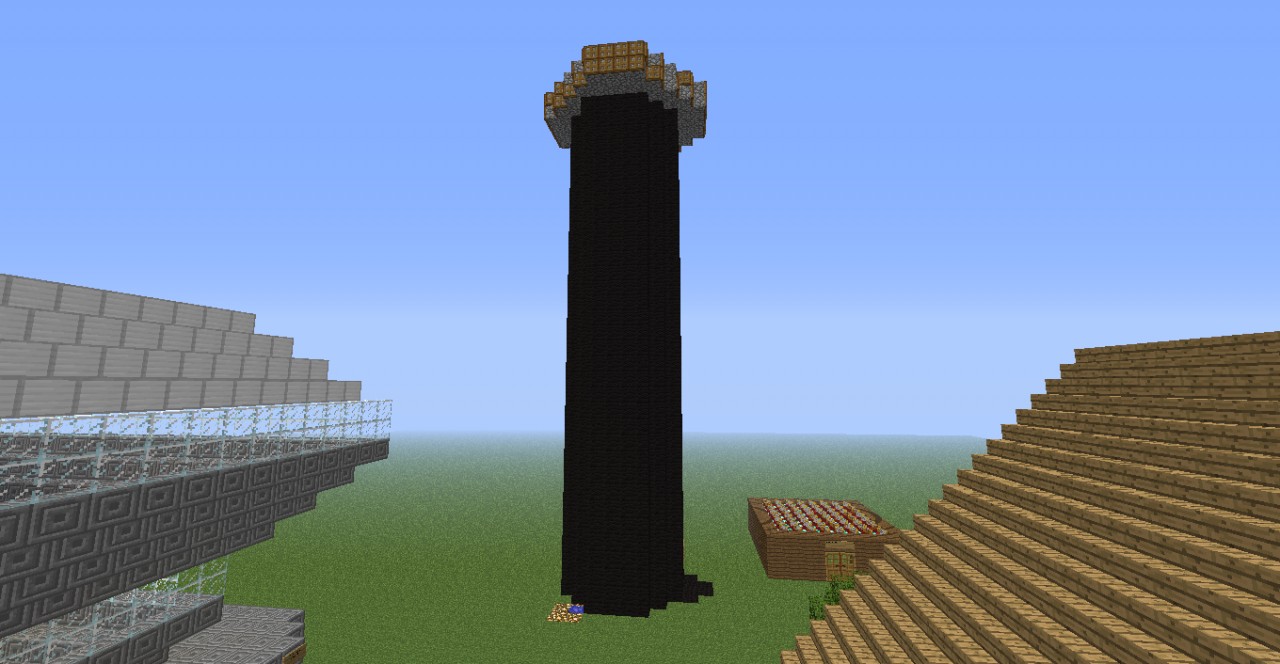 Cricket stadium with random buildings Minecraft Map