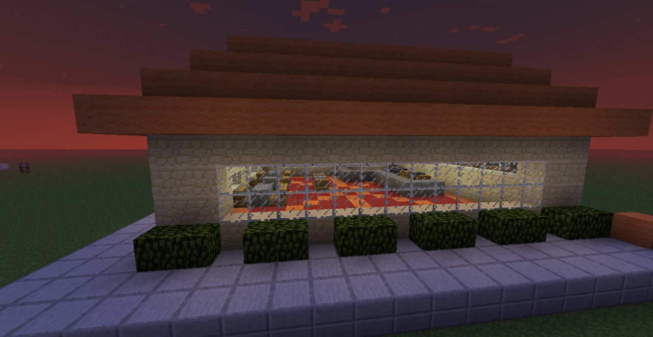 cheesey burger Minecraft Map