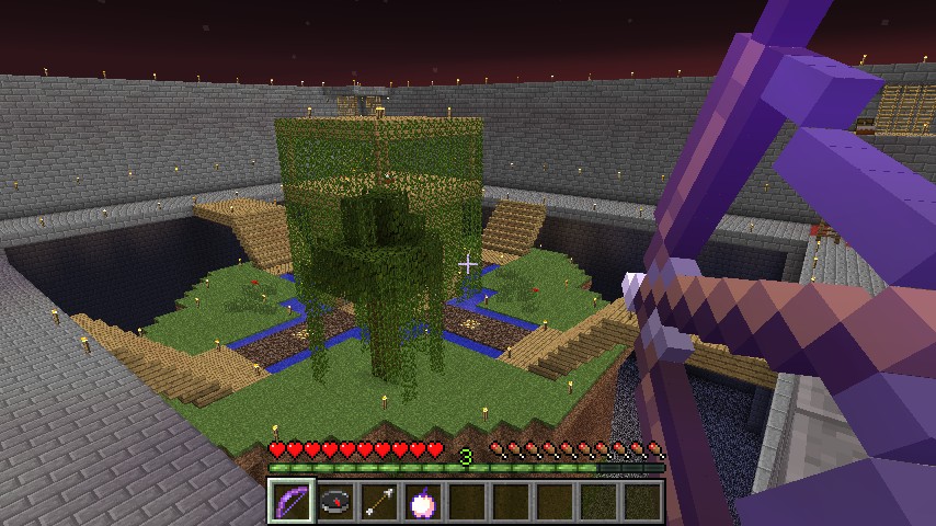 Bow Arena 2-10 Players Minecraft Map