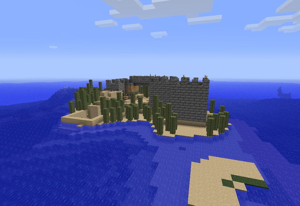 Good Start To Castaway Island Minecraft Map
