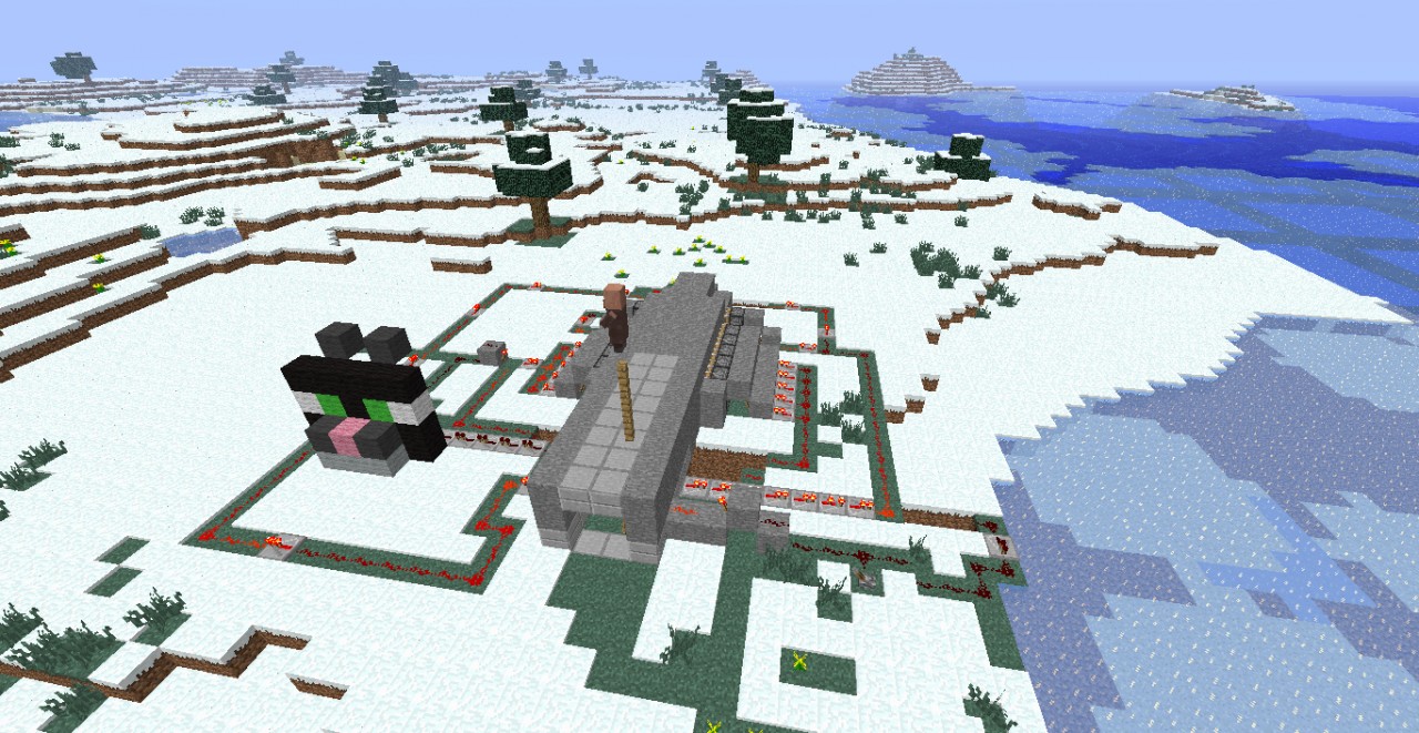 Zombie Killer + Science Lab Minecraft Map