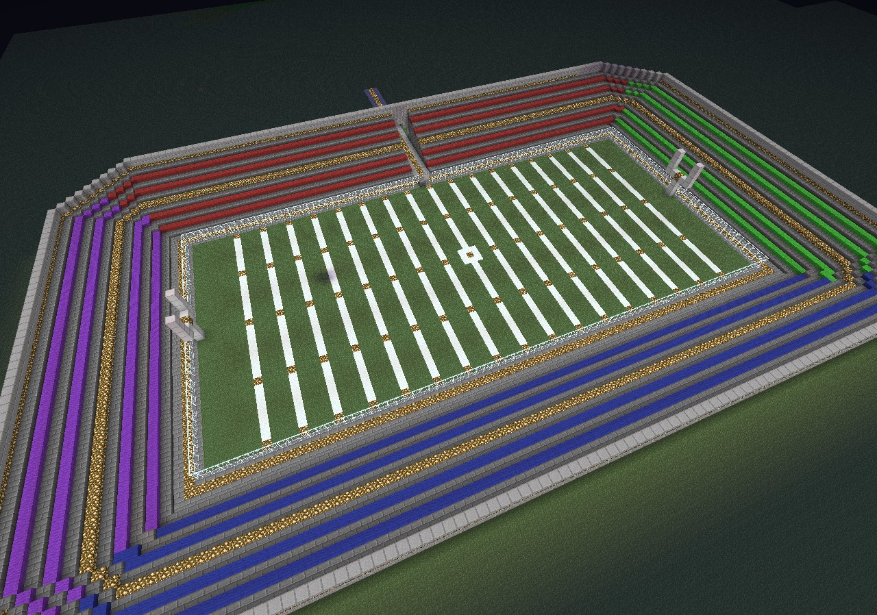 Perilous Stadium (Spleef/Football) Minecraft Map