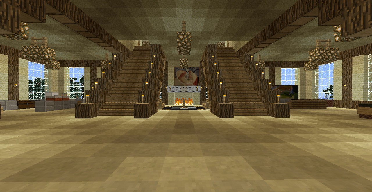 Huge Epic Mansion Minecraft Map