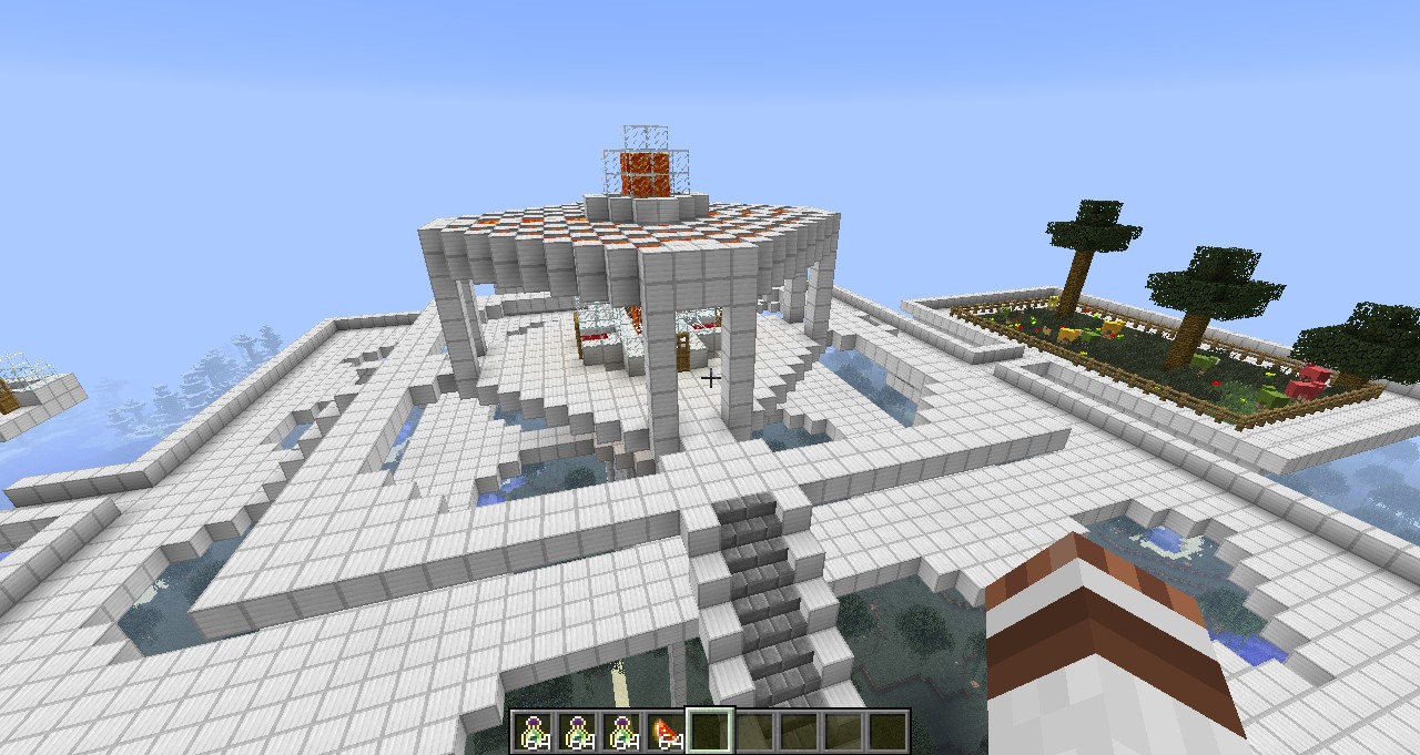super awesome air temple with surprise Minecraft Map