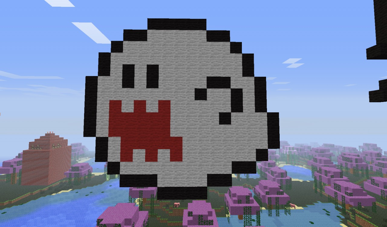 My Pixel Art Minecraft Map