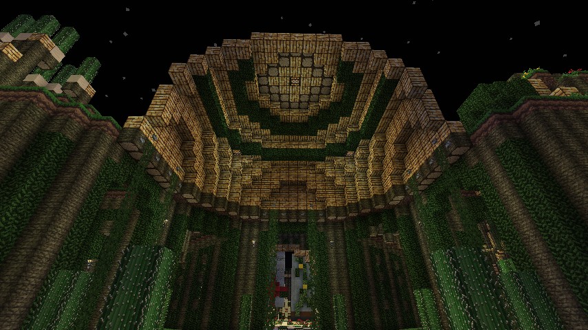 Golem Temple & 5 block challenge Minecraft Map