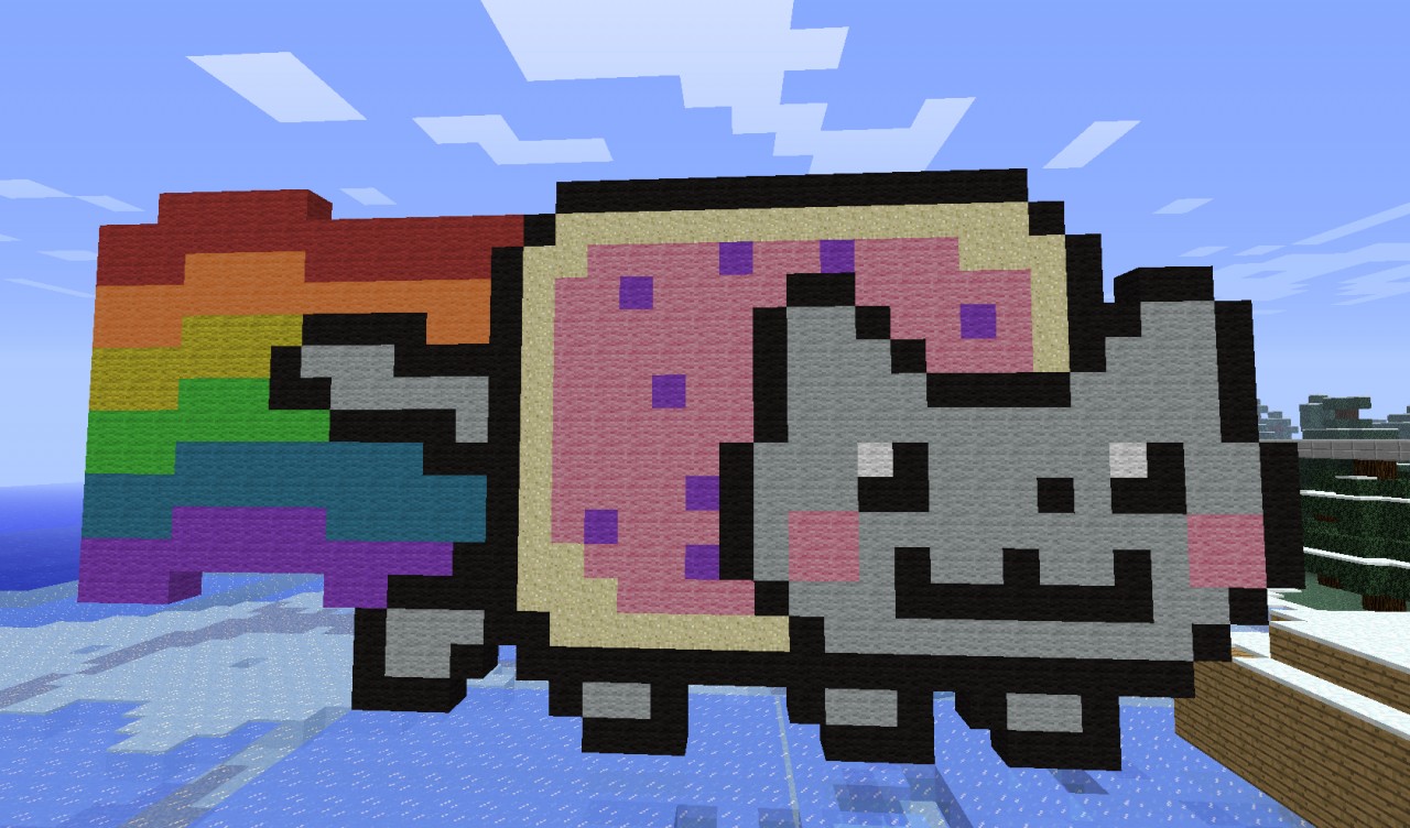 My Pixel Art Minecraft Map