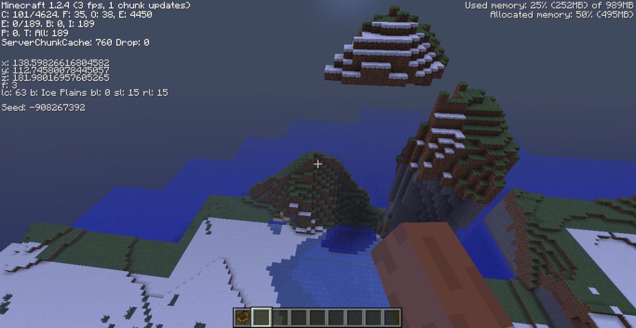 odd minecraft seed Minecraft Map