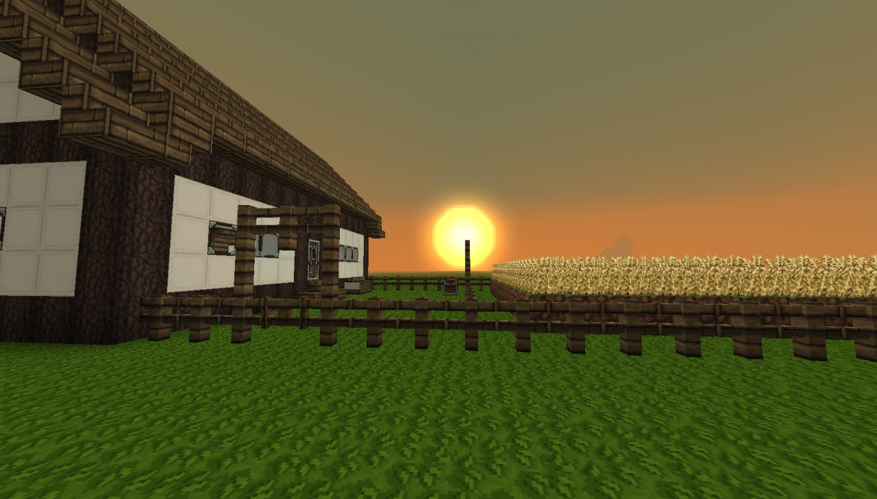 Medieval Farm Minecraft Map