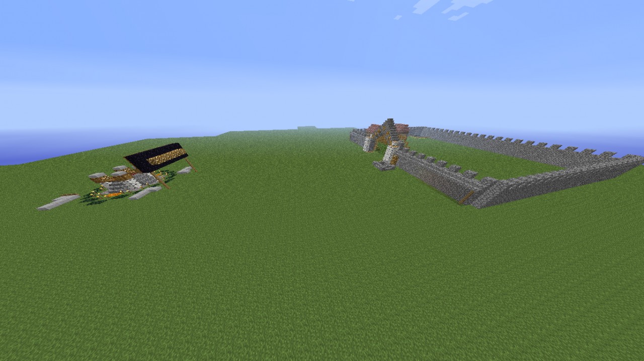 Survival Castle (Flat) Minecraft Map